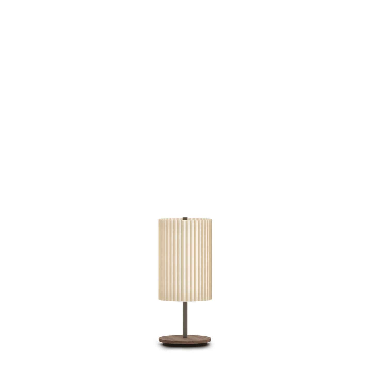 Table lamp - COCO - EVA E9 - GSC LIGHTING - metal / fabric / wooden