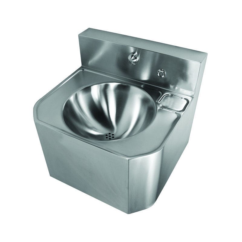 Wall-mounted washbasin - IN-SMC - SUPRATECH - stainless steel ...