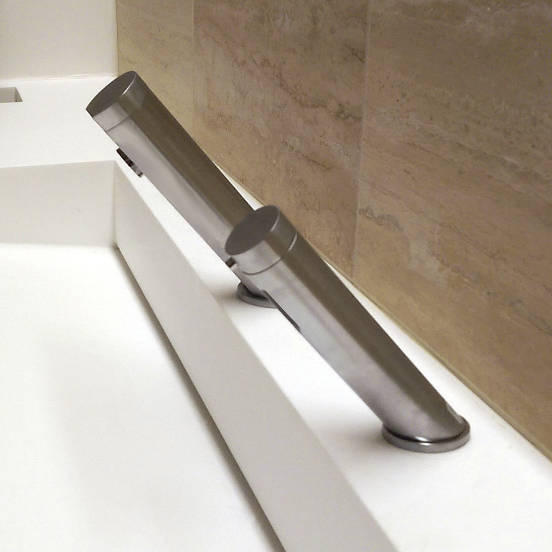 Washbasin mixer tap - TOUCH FREE - SUPRATECH - countertop / infrared ...