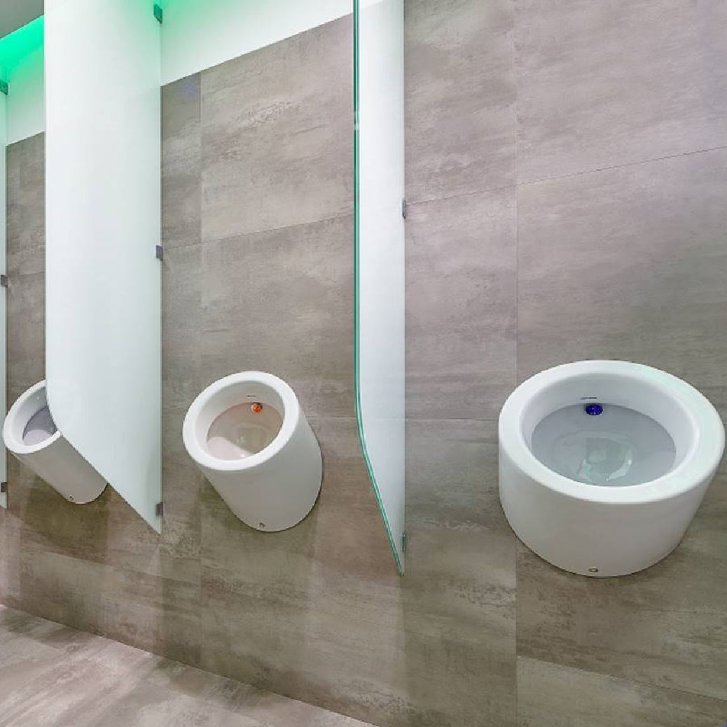 Ceramic urinal - WCA - SUPRATECH - wall-mounted / with photocell ...