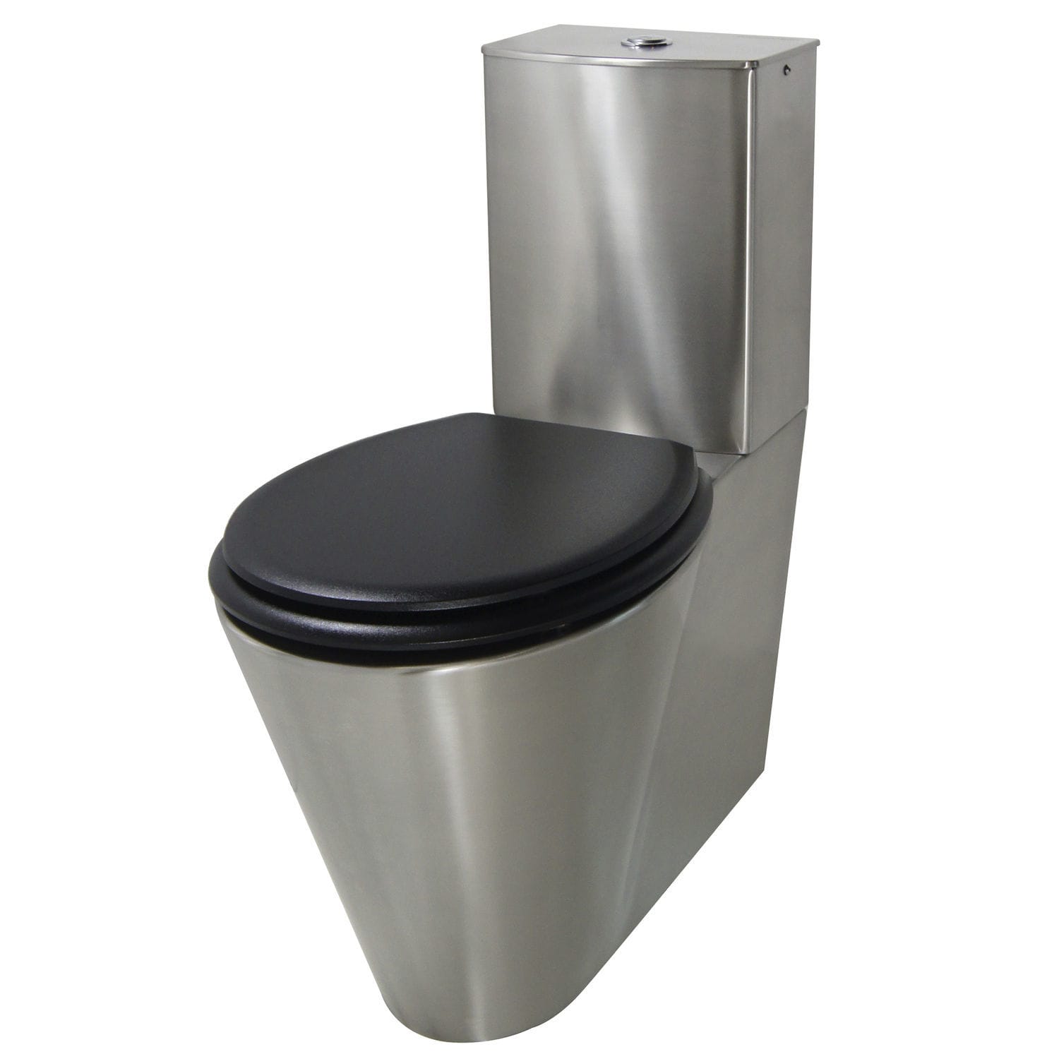 Close coupled WC - OPTIMA - SUPRATECH - stainless steel / home / commercial