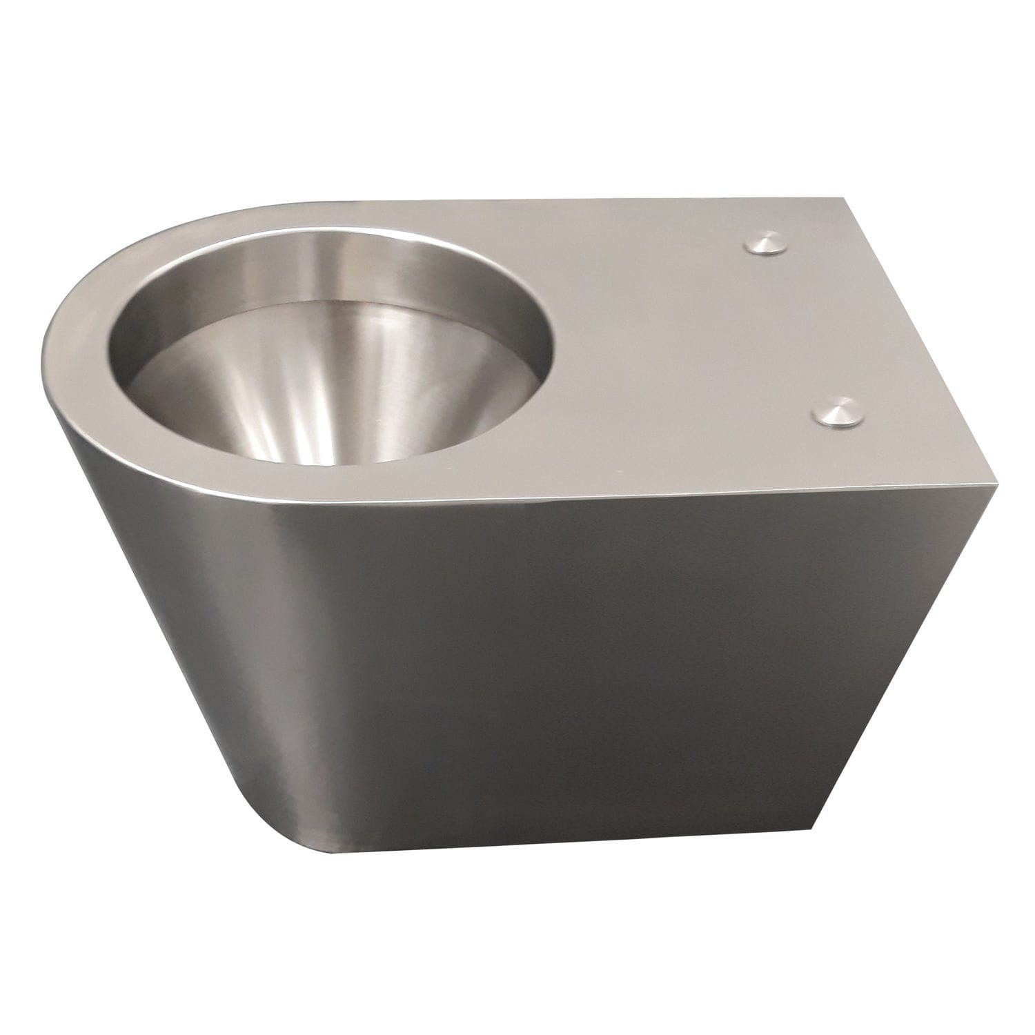 Free-standing WC - PRIMA MINI - SUPRATECH - back to wall / inox / for ...