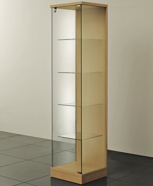 Contemporary display case - HM1 - Castellani.it srl - with legs / glass ...