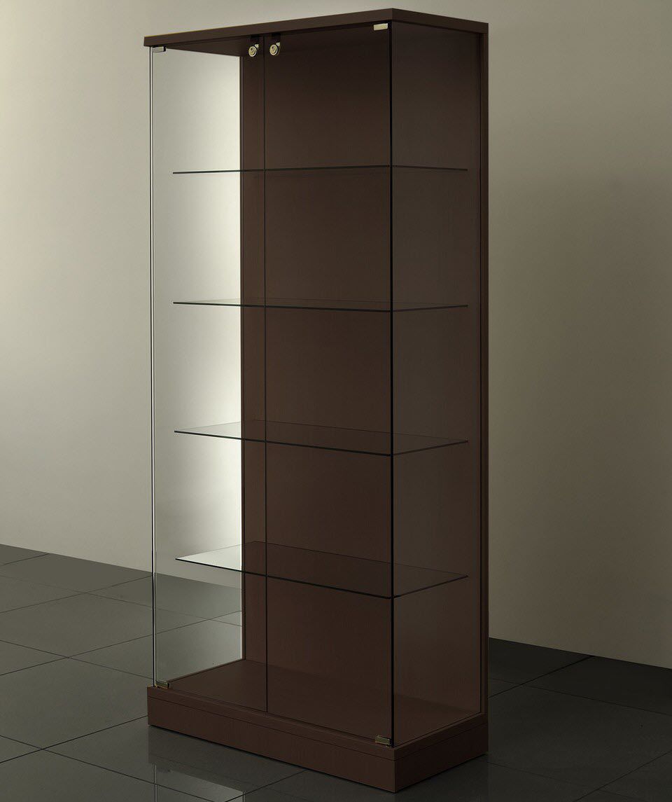 Contemporary display case - HM3 - Castellani.it srl - with legs / glass ...