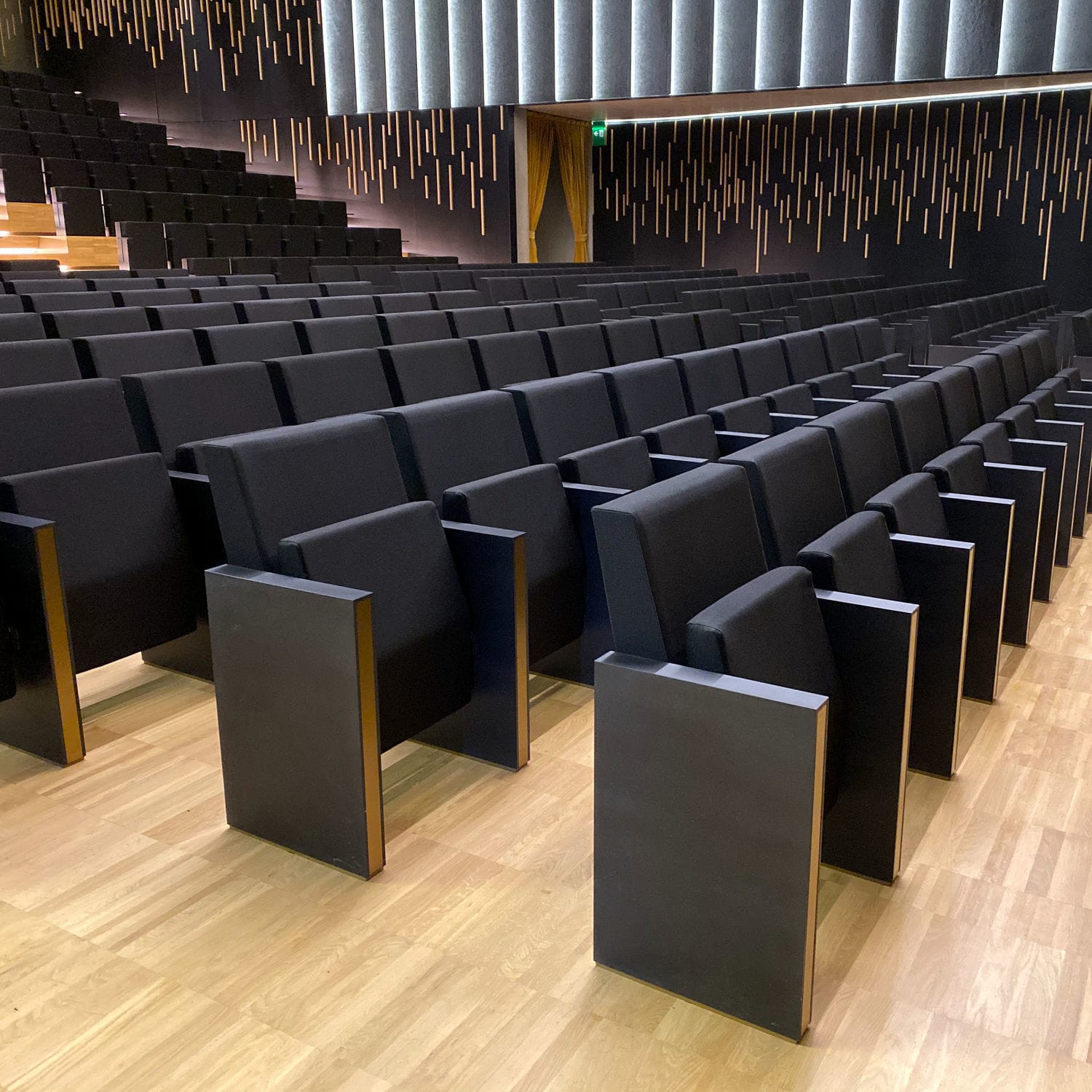 Contemporary auditorium seating - JXXIII - Cinearredo Italia - fabric ...