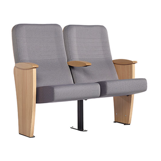 Contemporary auditorium seating - SETH - Cinearredo Italia - fabric ...