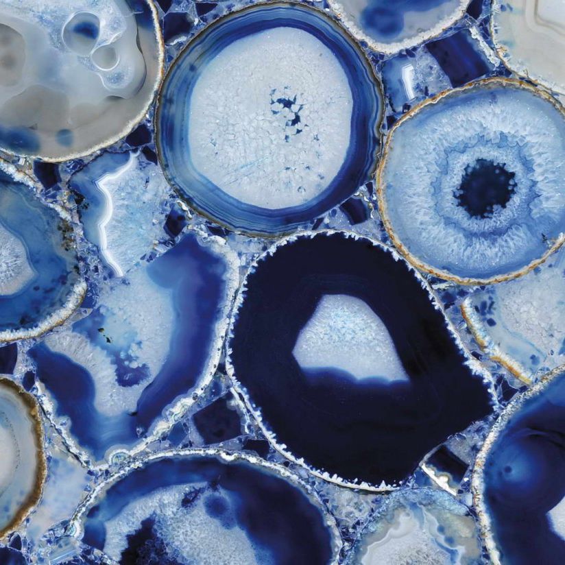 Indoor tile - BLUE AGATE - Elite Stone - wall / for floor ...