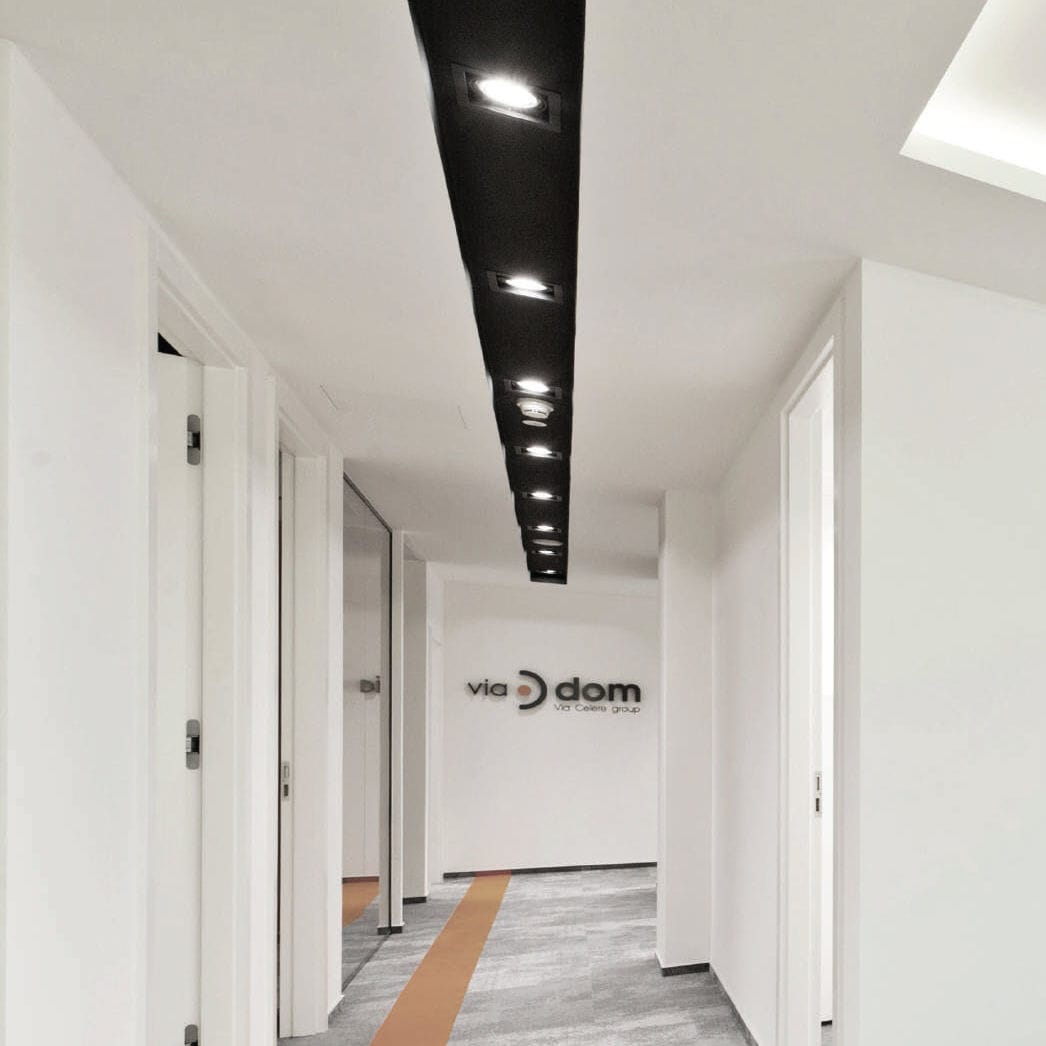 Recessed ceiling spotlight - EXPO FRAME - LIRALIGHTING - LED / halogen ...