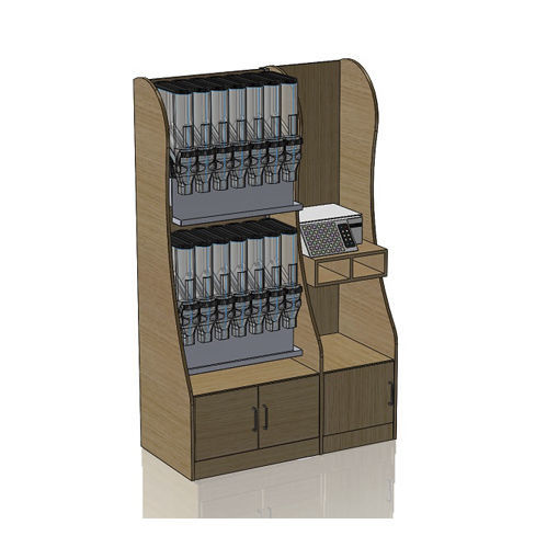 Freestanding bulk dispenser - FD21.051 - Food Dispense - commercial