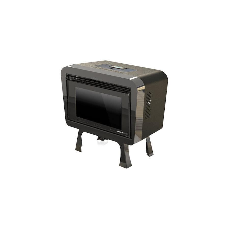 Pellet heating stove - C10 - Moretti Design Gruppo - 0 - 5 kW / 10 kW ...