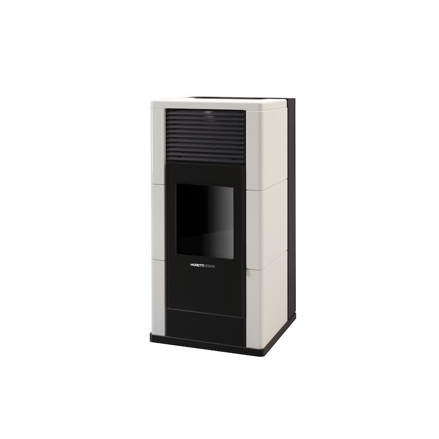 Pellet heating stove - C12 - Moretti Design Gruppo - 0 - 5 kW / 10 kW ...