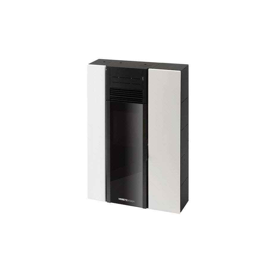 Pellet heating stove - C8 COMPACT - Moretti Design Gruppo - 0 - 5 kW ...