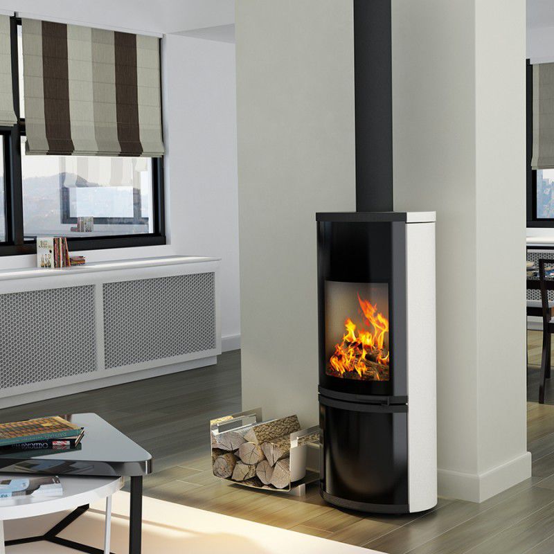 Wood heating stove - HIERRO - Storch Kamine GmbH - 0 - 5 kW / 8 kW ...