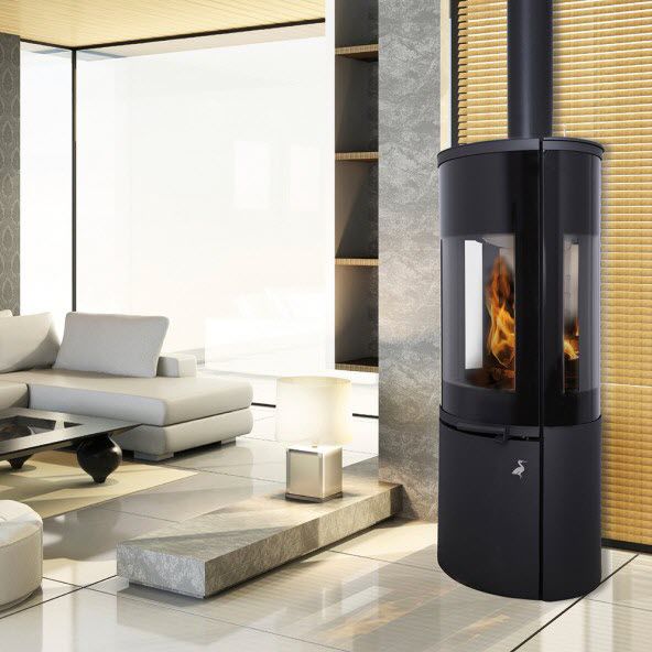 Wood heating stove - HIERRO 3S - Storch Kamine GmbH - 0 - 5 kW / 8 kW ...