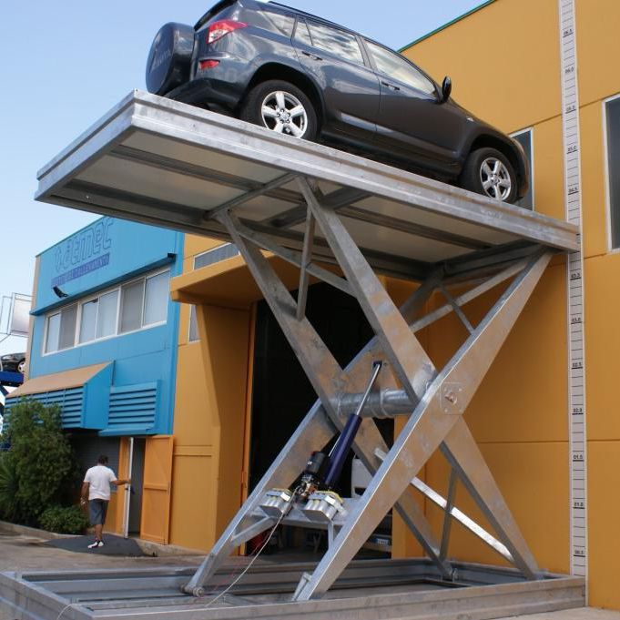 Rotating parking platform - CARLIFT ST - RDT Elevazione - multi ...