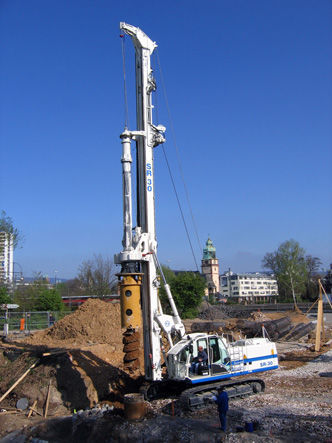 Diesel engine drilling rig - SR-30 - SOILMEC S.P.A. - rotary / down-the ...