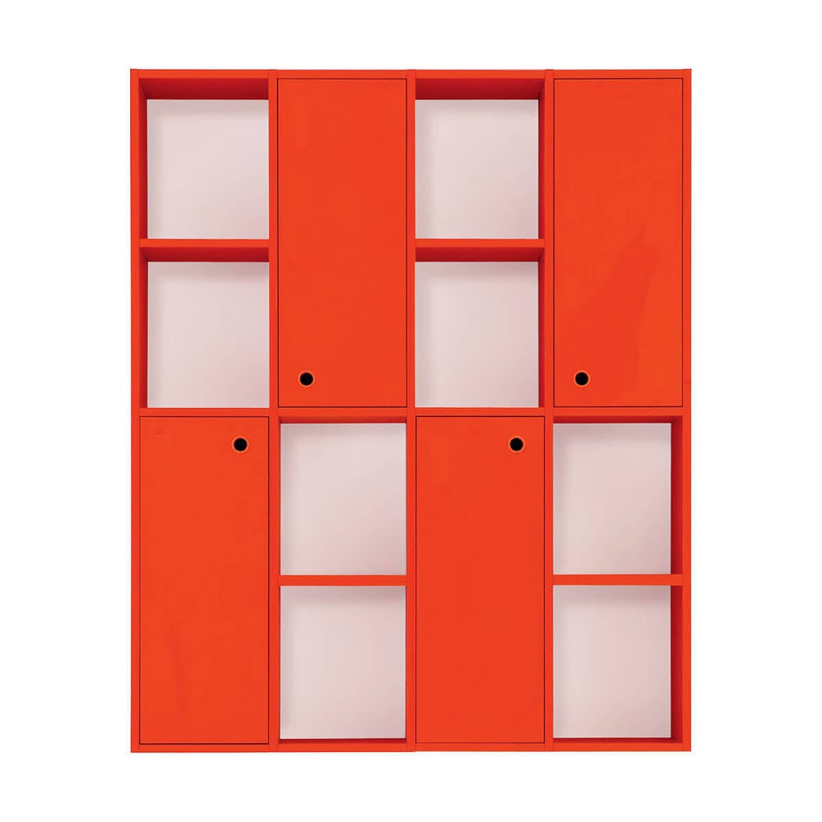 Free-standing bookcase - LUCE. - nidi - contemporary / wooden / child's
