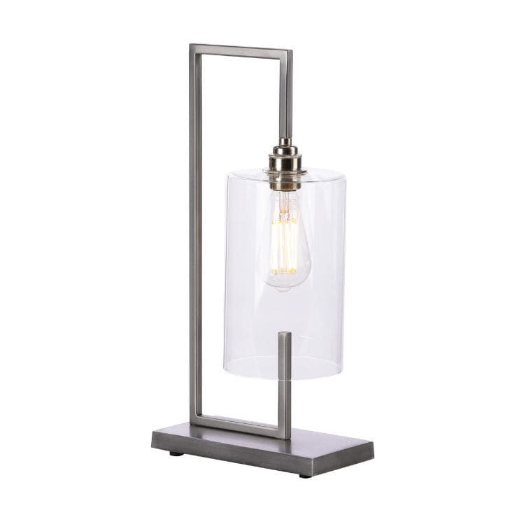 Table lamp - BUSHWICK - David Hunt Lighting - metal / chrome / glass