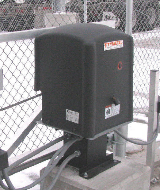 Sliding gate automation - TYM 1000-H - Tymetal Corp - chain drive