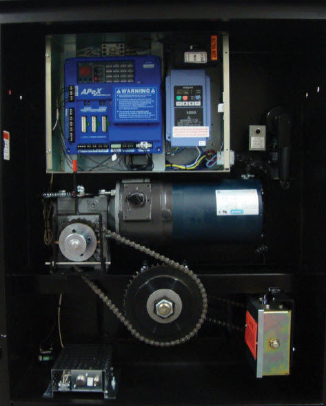 Sliding gate automation - TYM VS2-1S - Tymetal Corp - chain drive