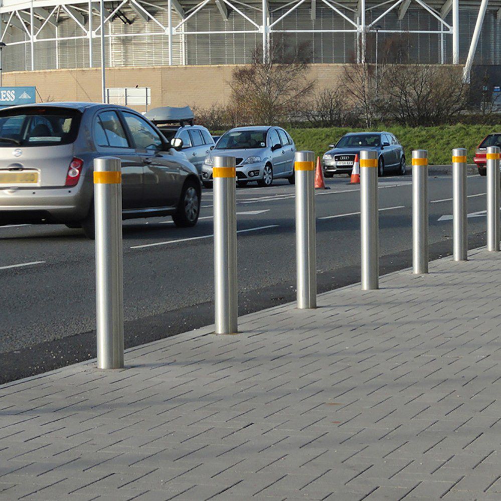 Security bollard - CARSTOPPER 30 - Tymetal Corp - steel / stainless ...