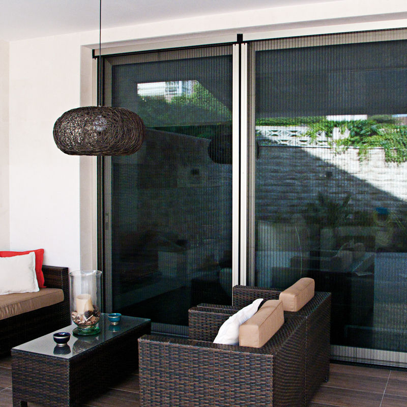 Folding insect screen - PLEATED - Persax - for doors