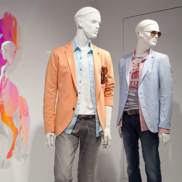 Male display mannequin - DESTINY - GENESIS MANNEQUINS - realistic / seated