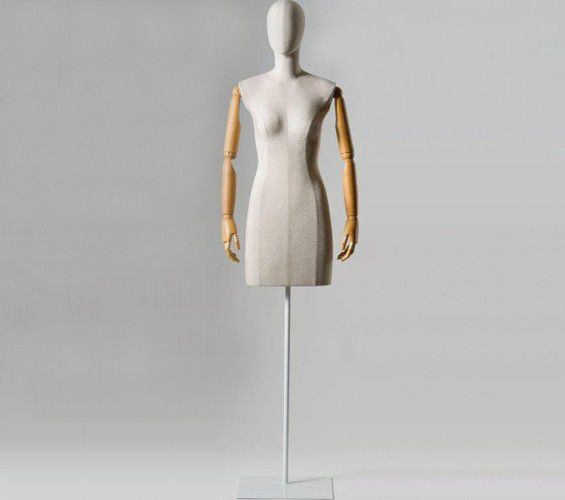 Female display mannequin torso - FABRIC - IDW PARIS - abstract