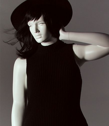 Plus size female display mannequin - CURVES - CNL mannequins - realistic