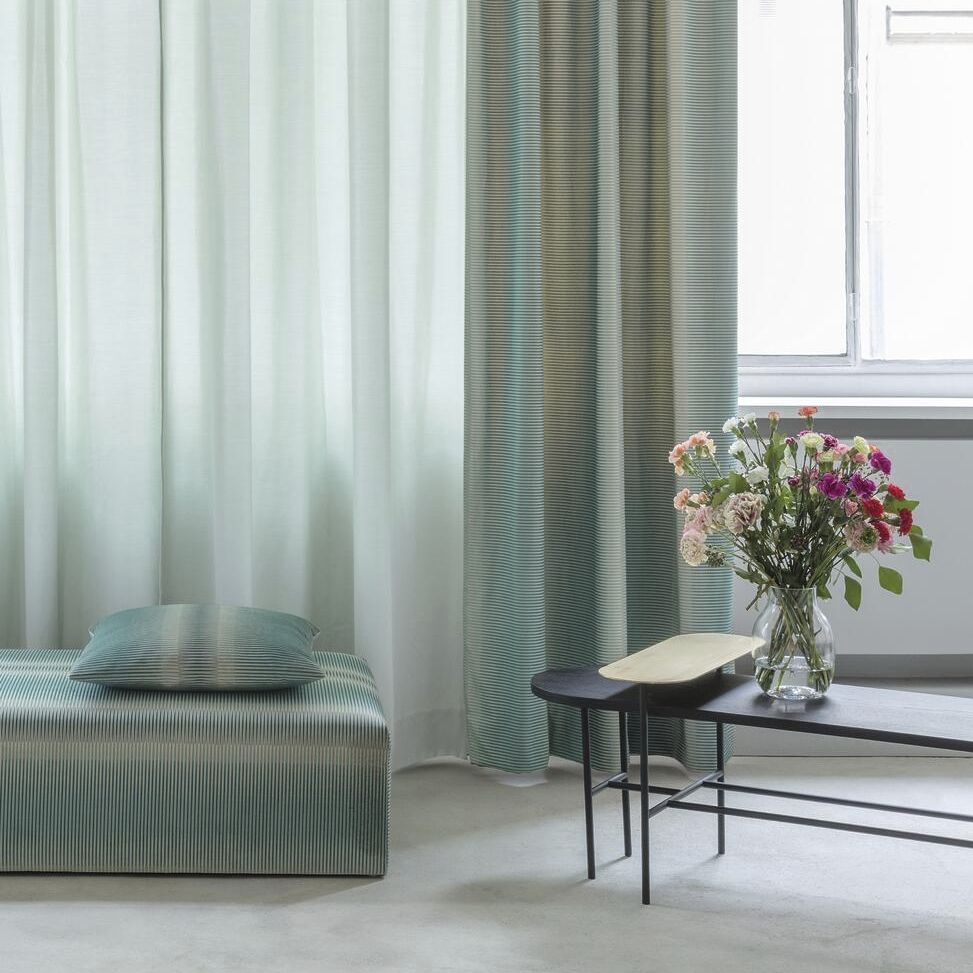 Upholstery fabric - JUBILEA : JACOPO - FR-One - for curtain / striped ...