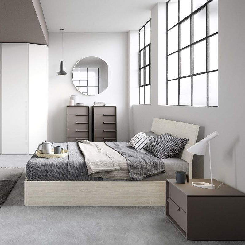 Double bed - THUN - cinquanta3 - contemporary / with headboard ...