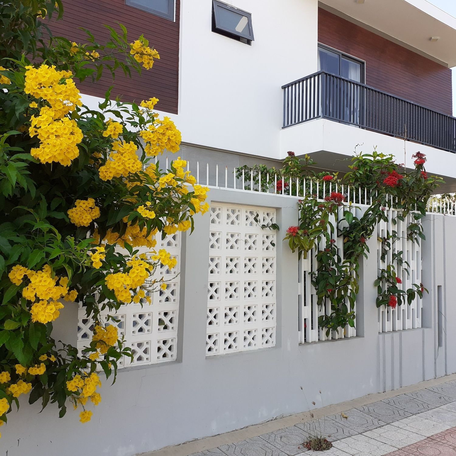 Decorative concrete block - VCB-003 FOUR-Y - Viet Tiles Corporation ...