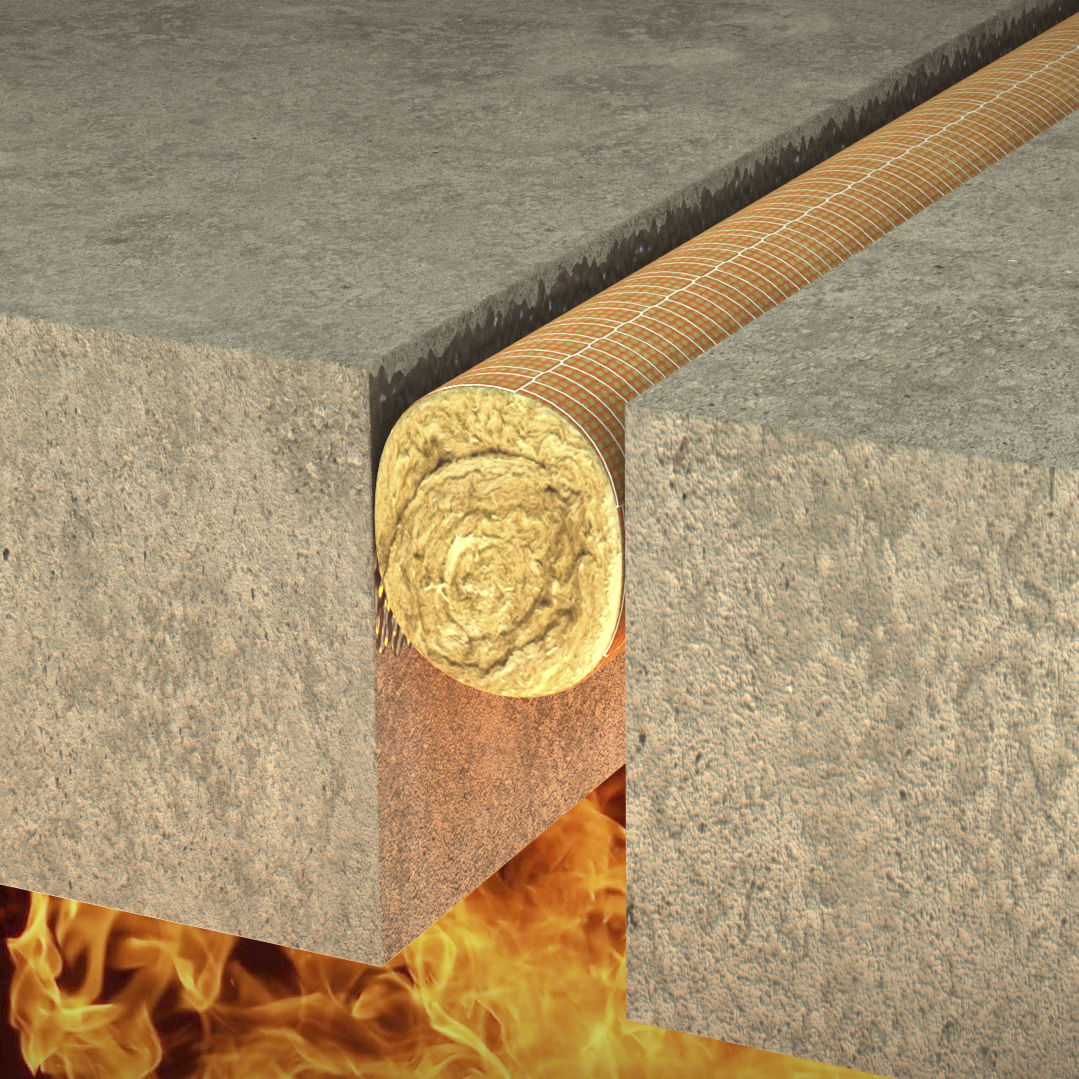 Fire-rated flexible joint - VEDAFEU C© - GV2 VEDA FRANCE - rope