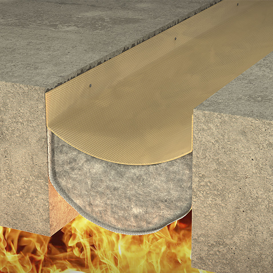 Fireproof expansion joint - VEDAFEU M© - GV2 VEDA FRANCE - fabric / for ...