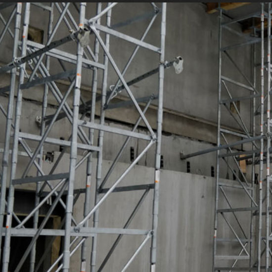 Steel shoring tower - STS 100 - GBM BUILDING EQUIPMENTS - modular / for ...