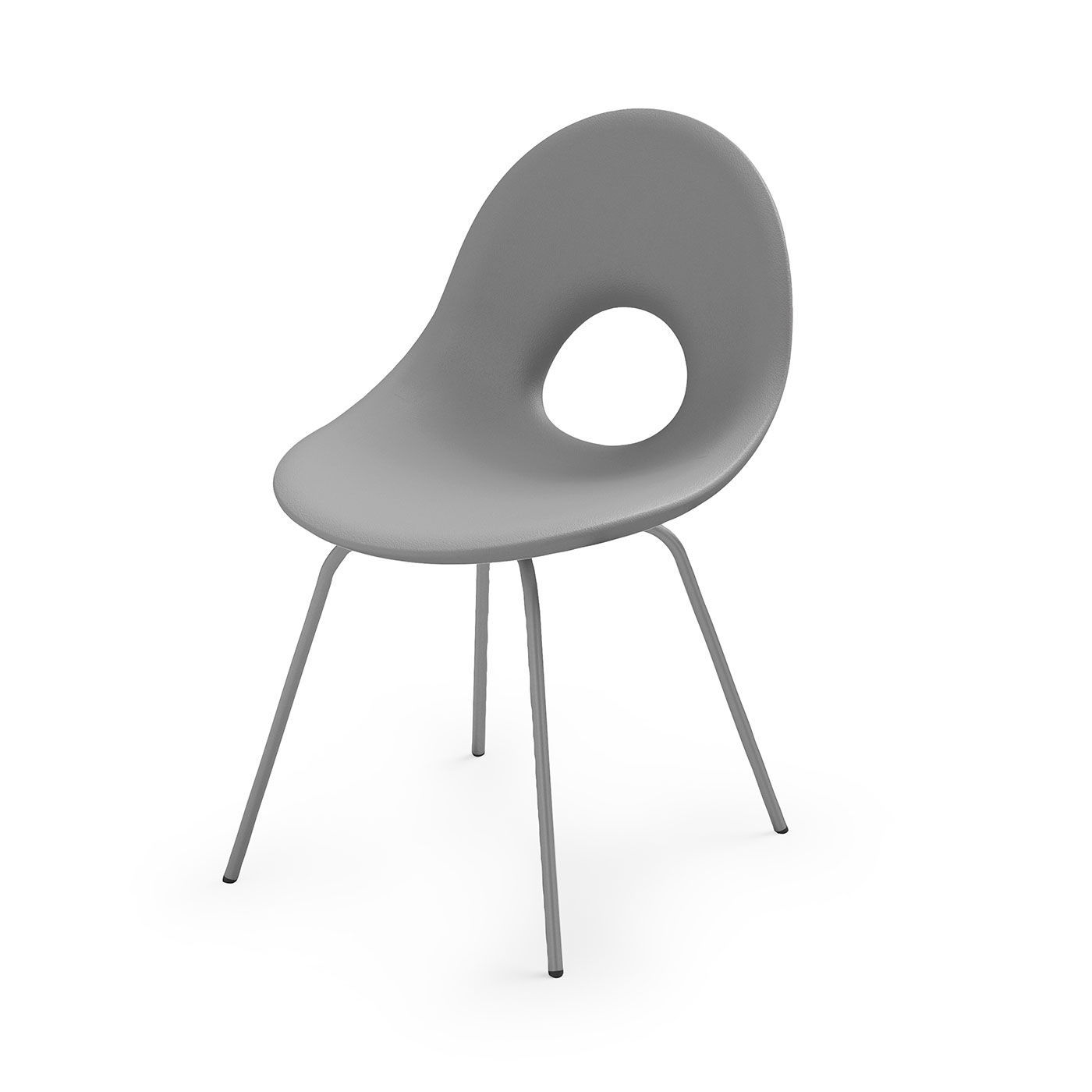 4-legged chair - CANDY GAMBE - Lyxo Design - contemporary / indoor ...