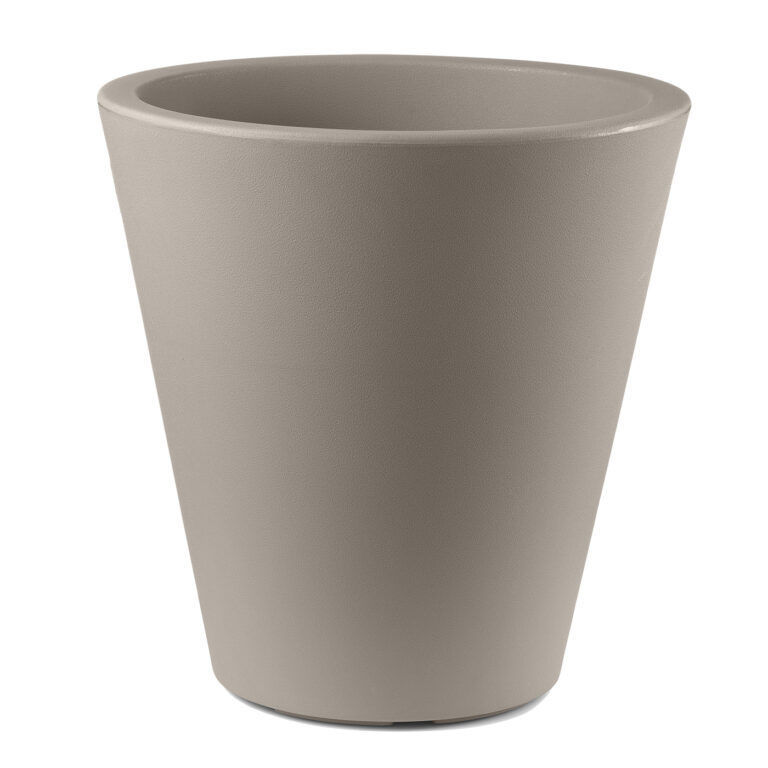 Polyethylene plant pot - LOTO - Lyxo Design - round / UV-resistant / home