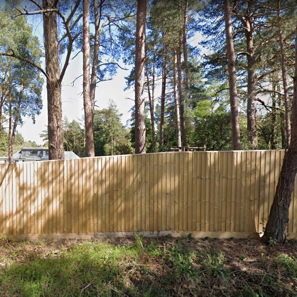 Fence with panels - ROSIERES - MODULAND - residential / commercial / wooden