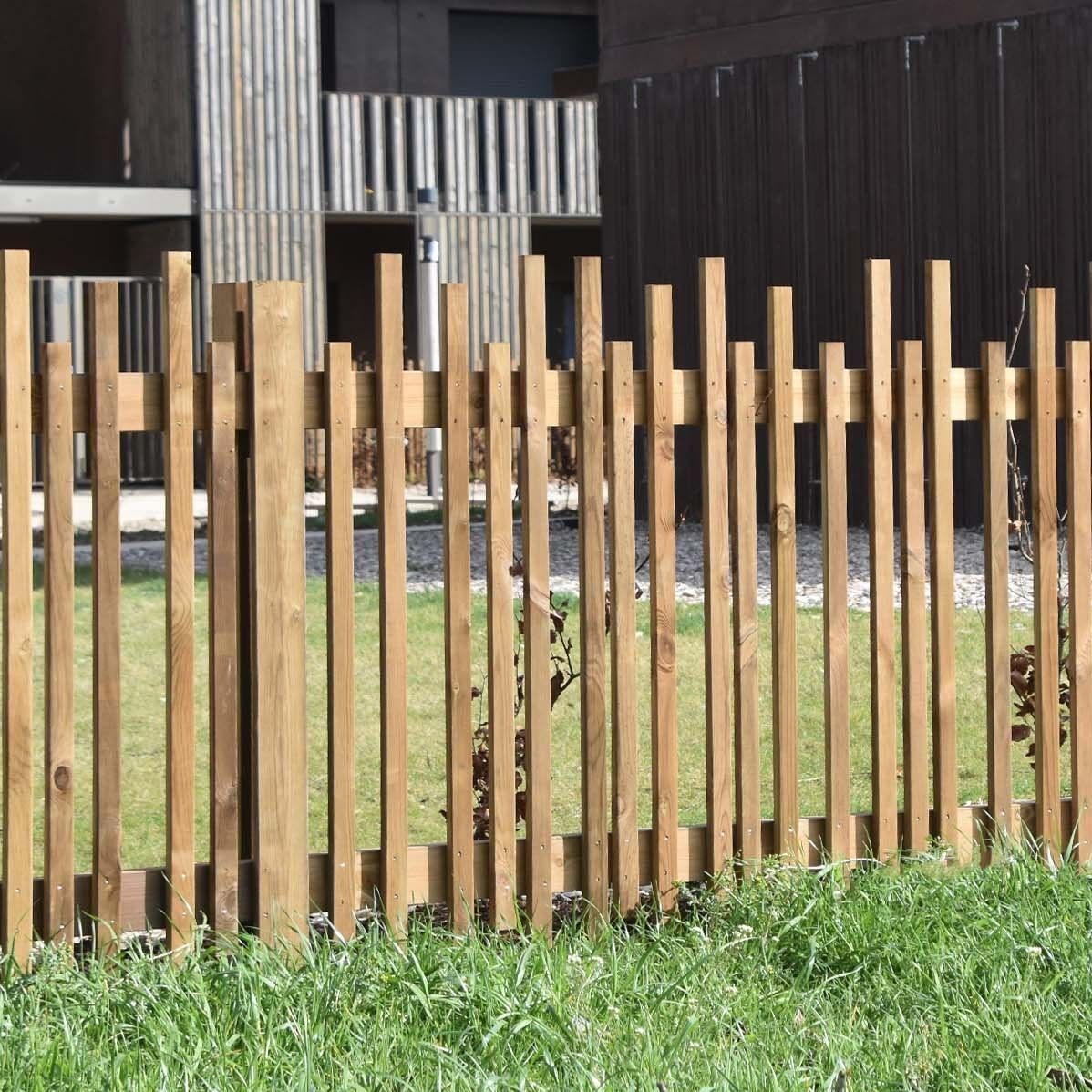 Fence with panels - LOUVECIENNES - MODULAND - residential / commercial ...