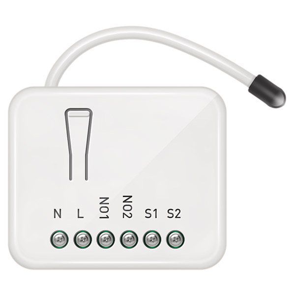 Home automation system switch actuator - MICRO MODULE - Zipato - built ...