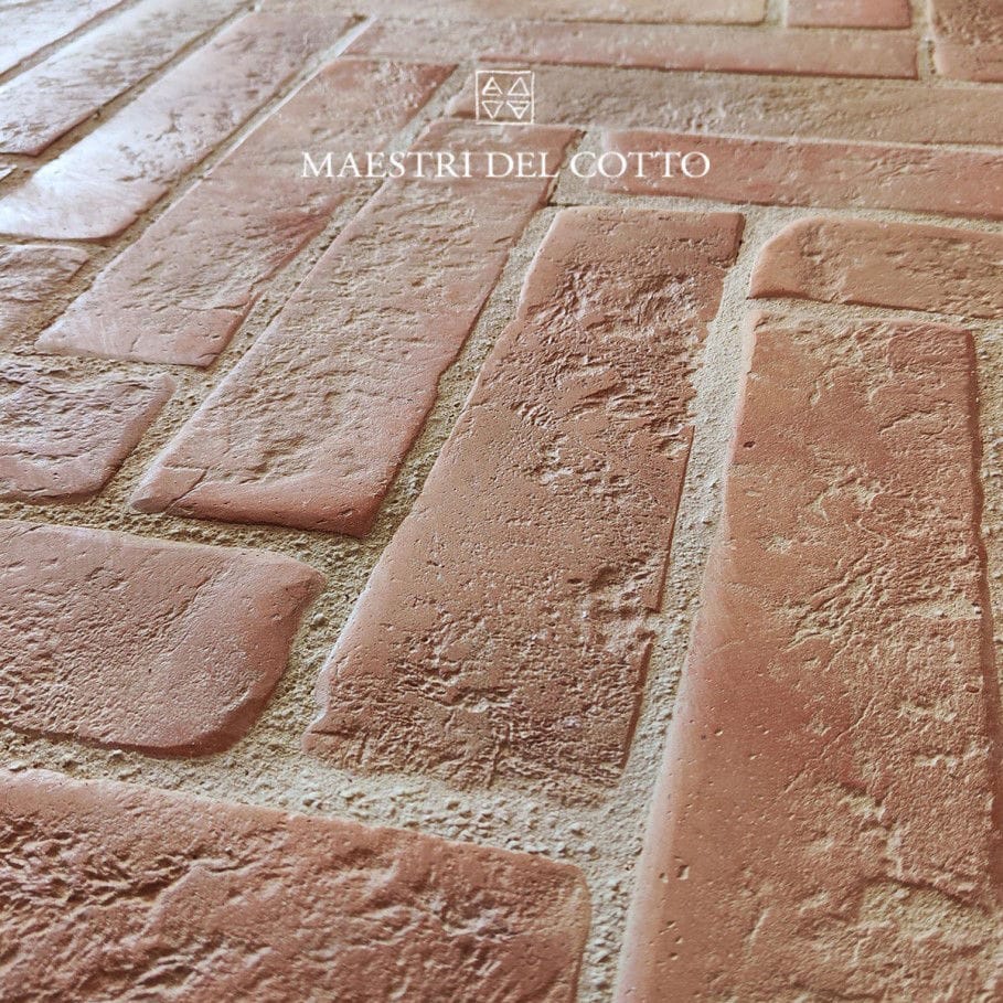 Terracotta tile - COTTO ANTICO BUTTERO ROSATO TOSCANO - MAESTRI DEL ...