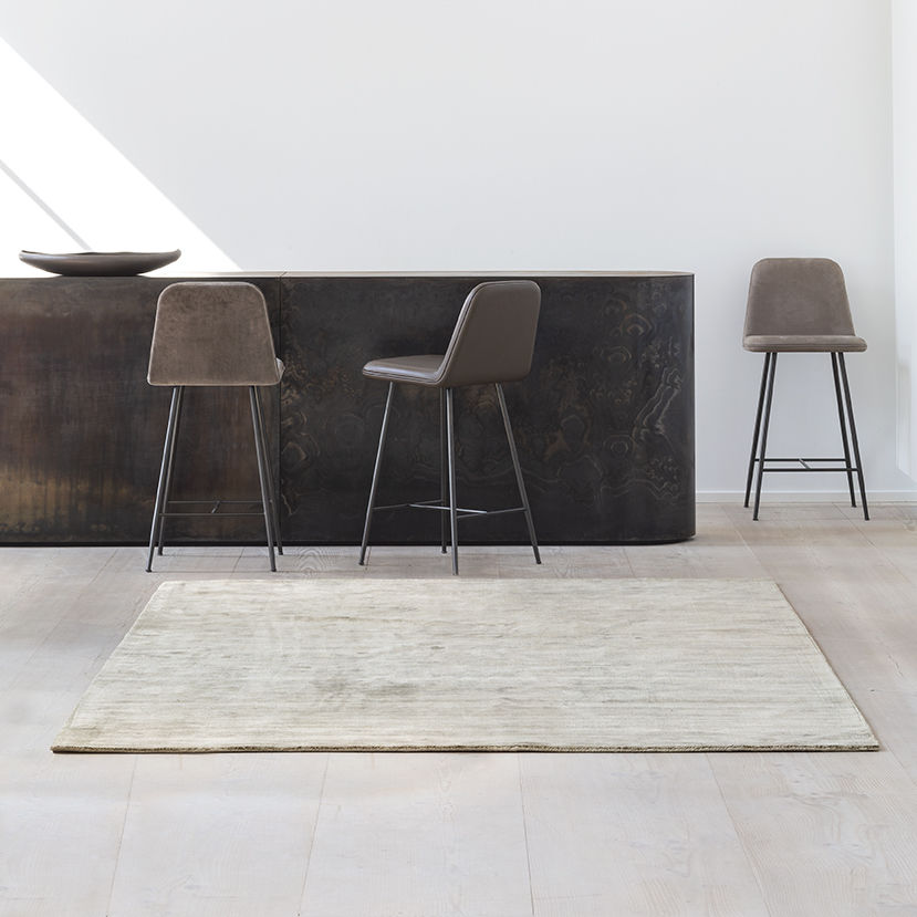 Contemporary rug - KARMA - Massimo Copenhagen - plain / bamboo fiber ...