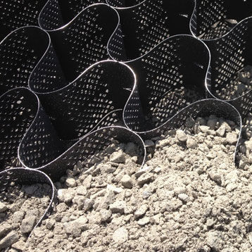 Erosion control geocell - CELLULAR CONFINEMENT - Presto Geosystems ...