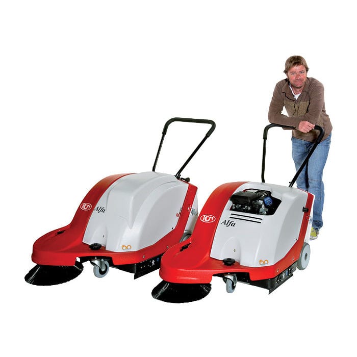 Walk-behind sweeping machine - ALFA - RCM