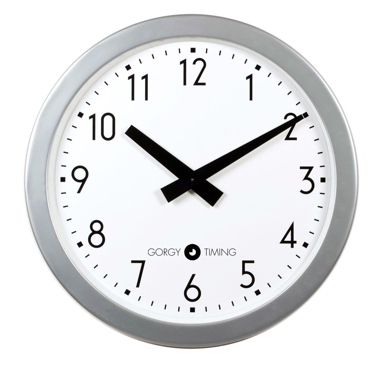 Contemporary clock - HANDI® 620 - Gorgy Timing - wall-mounted / analog ...