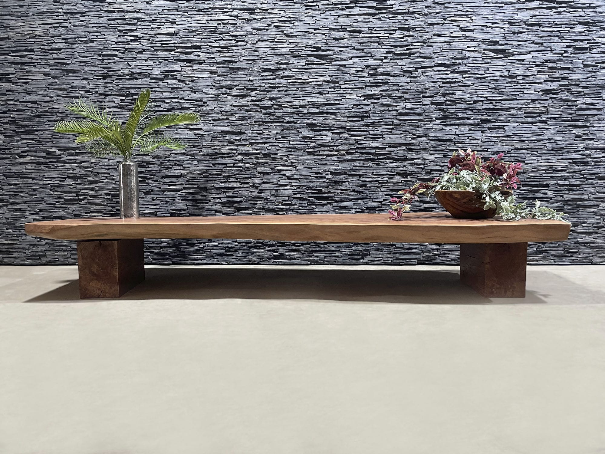 Contemporary TV cabinet - MTV9 - ARRELART - lowboard / solid wood ...