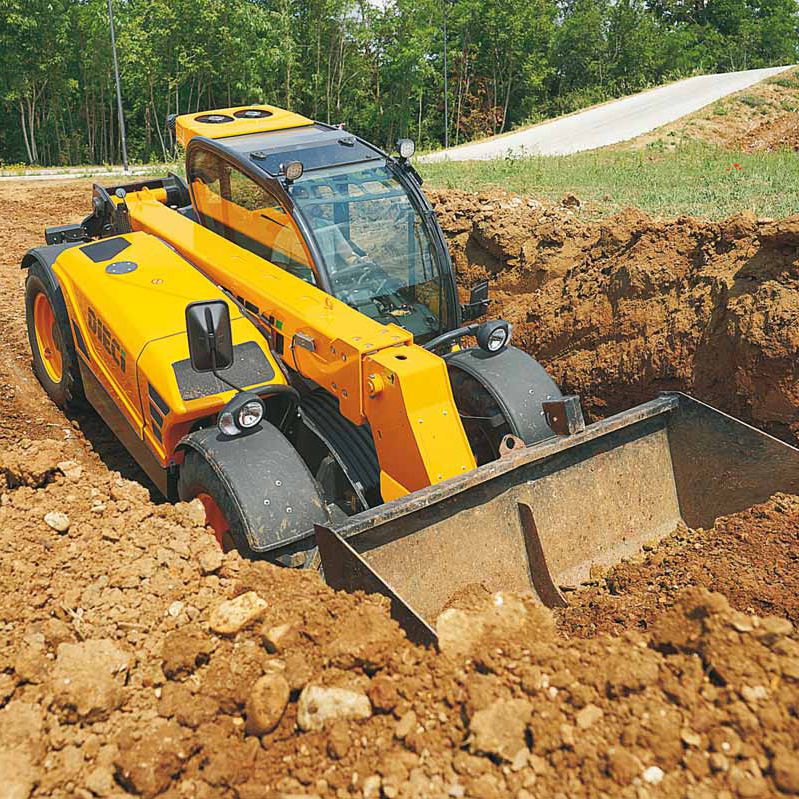 Lifting telehandler - AGRI FARMER 28. 7 - DIECI - loading / handling ...