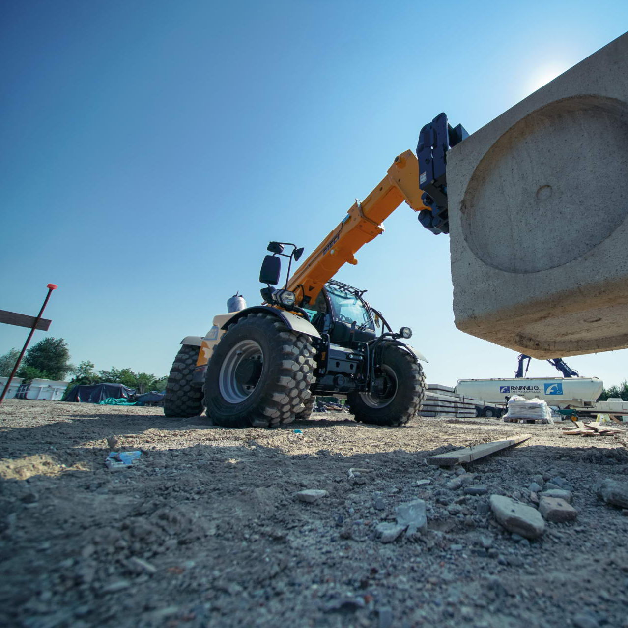 Tier 4 telehandler - SAMSON 50.8 VS EVO2 GD - DIECI - lifting