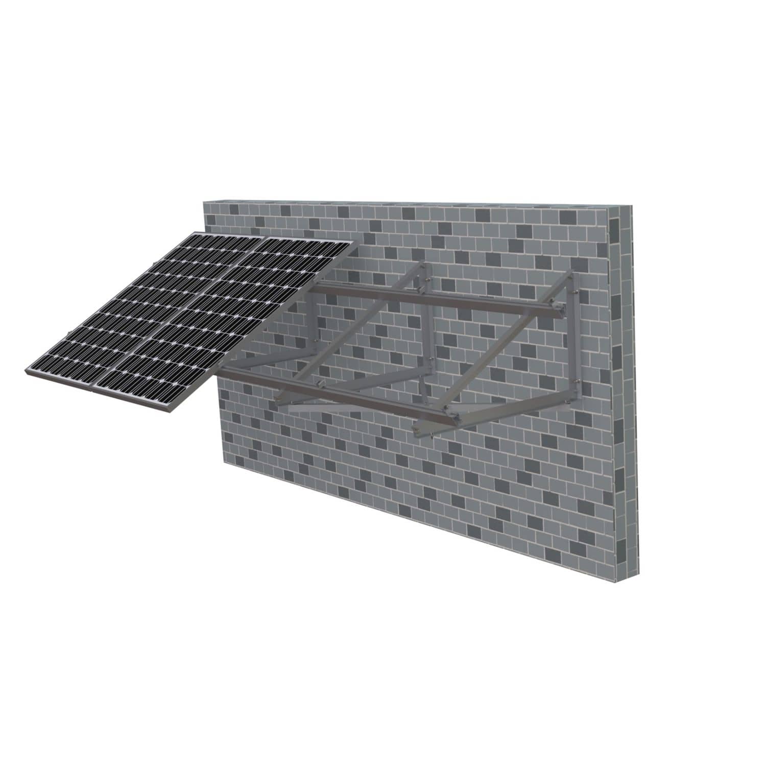 Facade mounting system - sunfixings - solar / for PV applications
