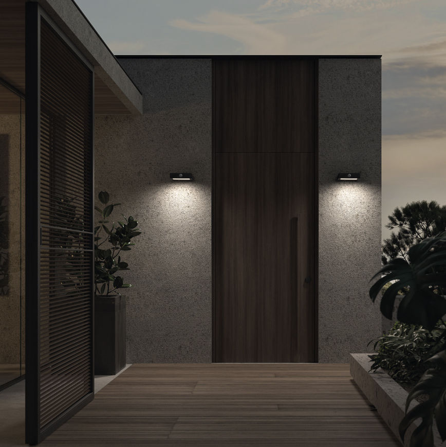 Contemporary wall light - Tona - Novolux Lighting - exterior ...